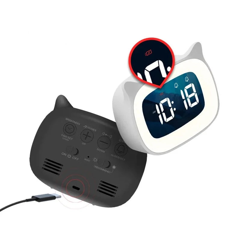 Cat Alarm Clock Radio | Orderkeen
