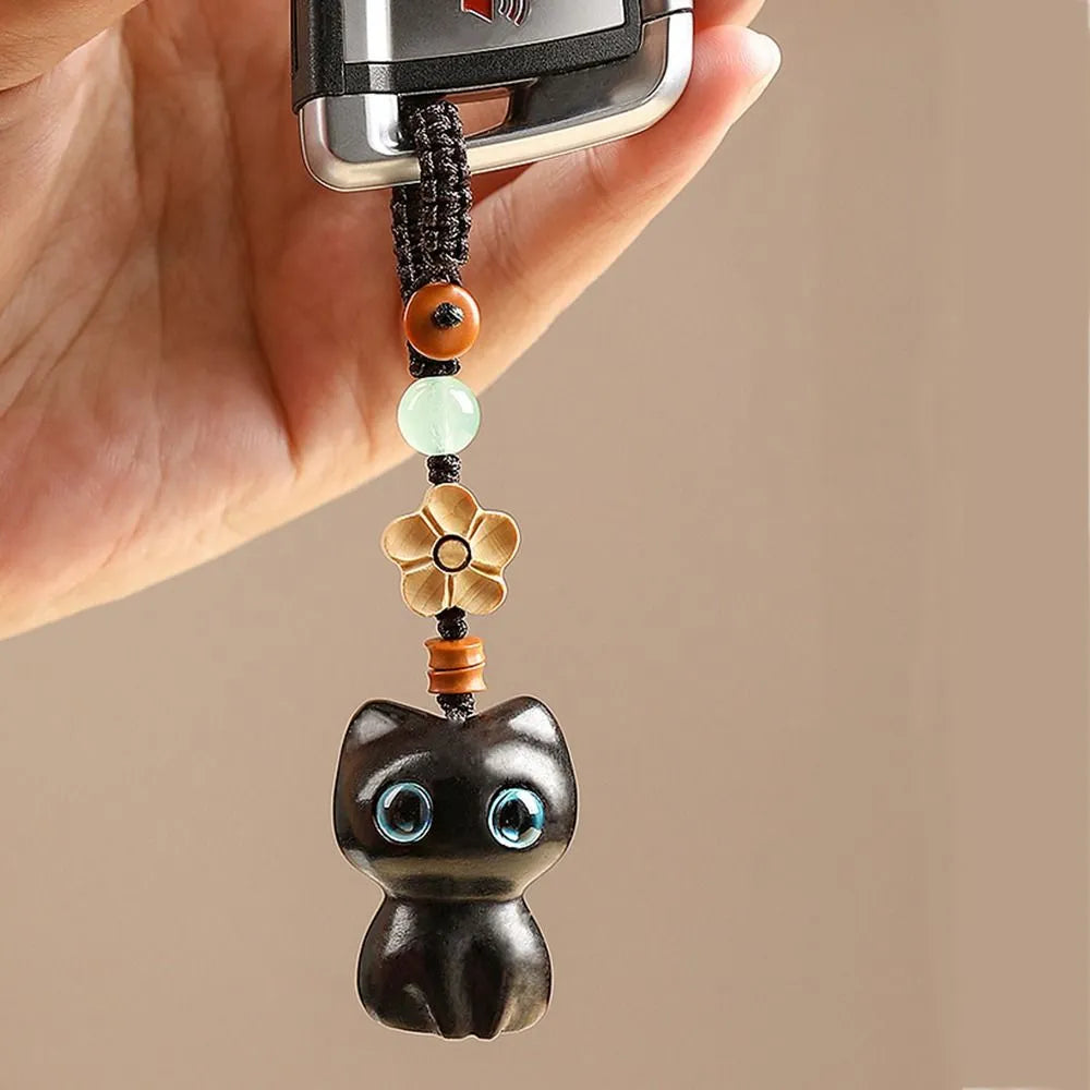 Black Cat Key Ring | Orderkeen