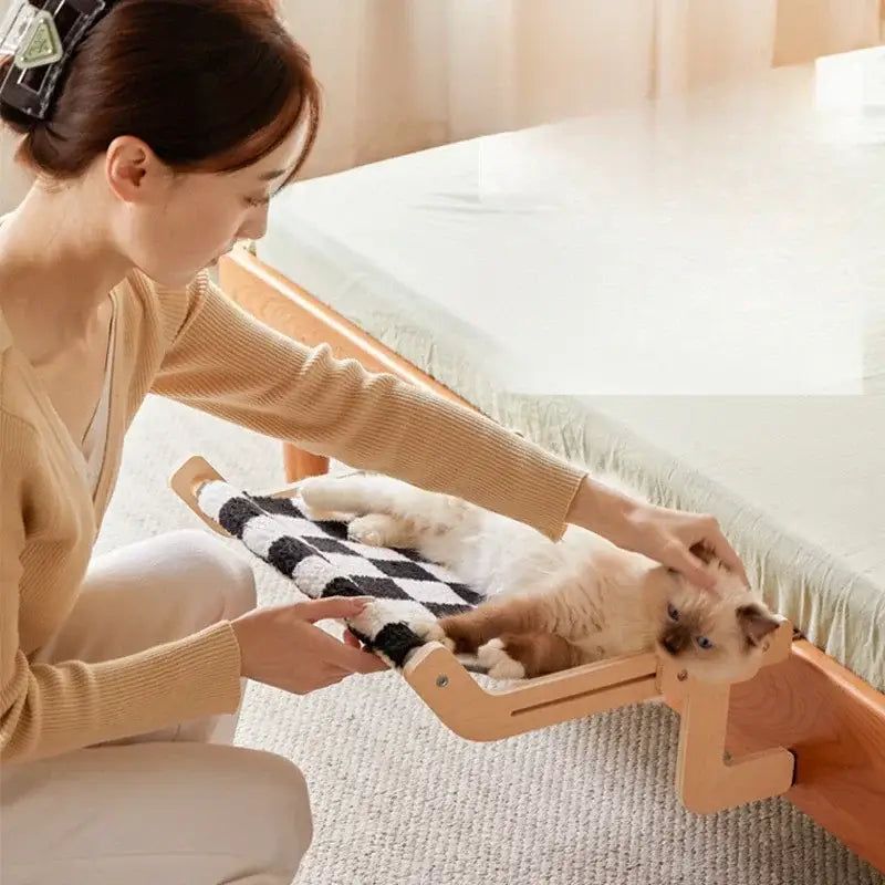 Lit pour Chat a Accrocher au Lit | Orderkeen