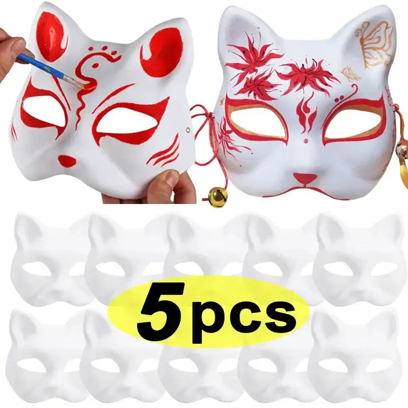 Masque Chat Blanc | Orderkeen