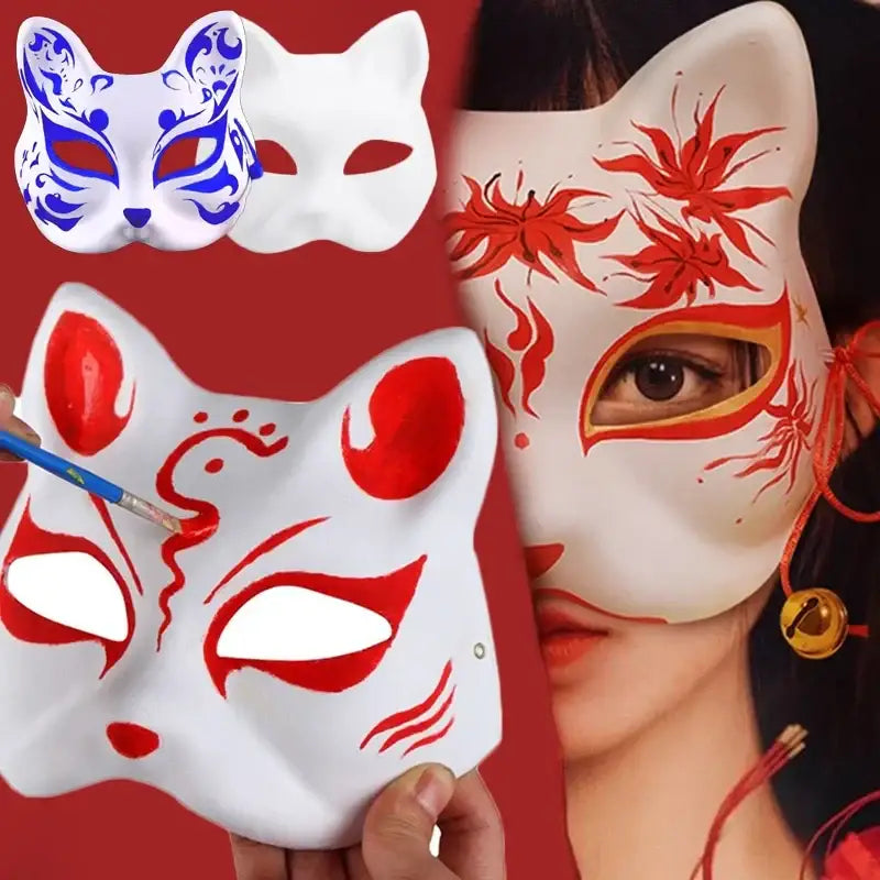 Masque Chat Blanc | Orderkeen