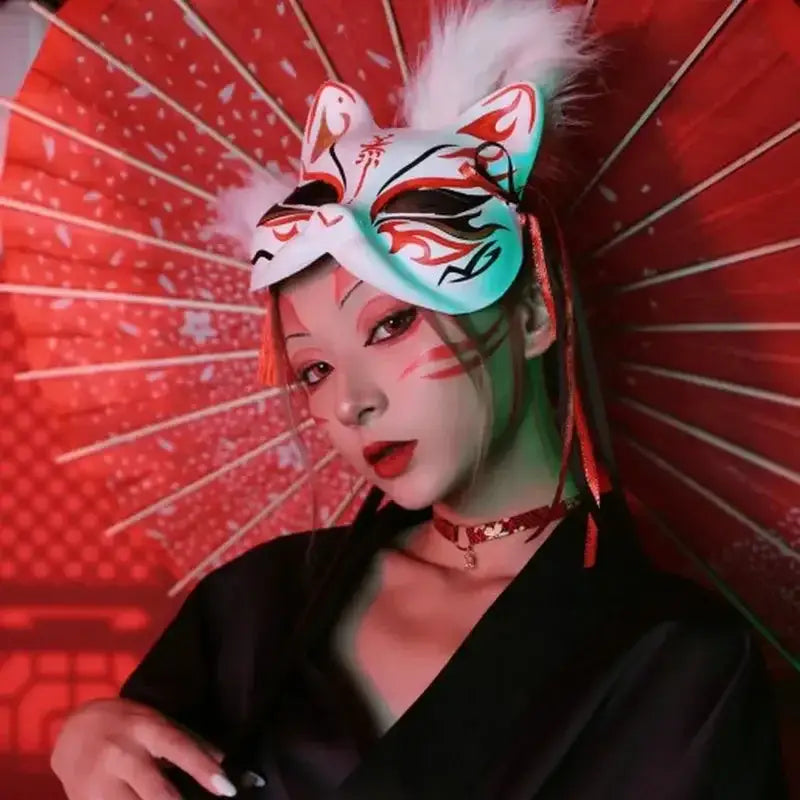 Masque Chat Blanc | Orderkeen