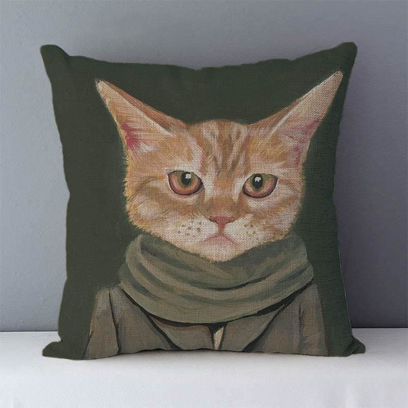 Housse de coussin Chat | Orderkeen