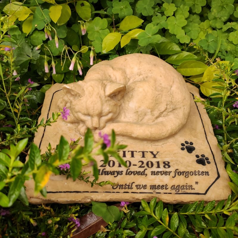 Cat Memorial Headstone | Orderkeen
