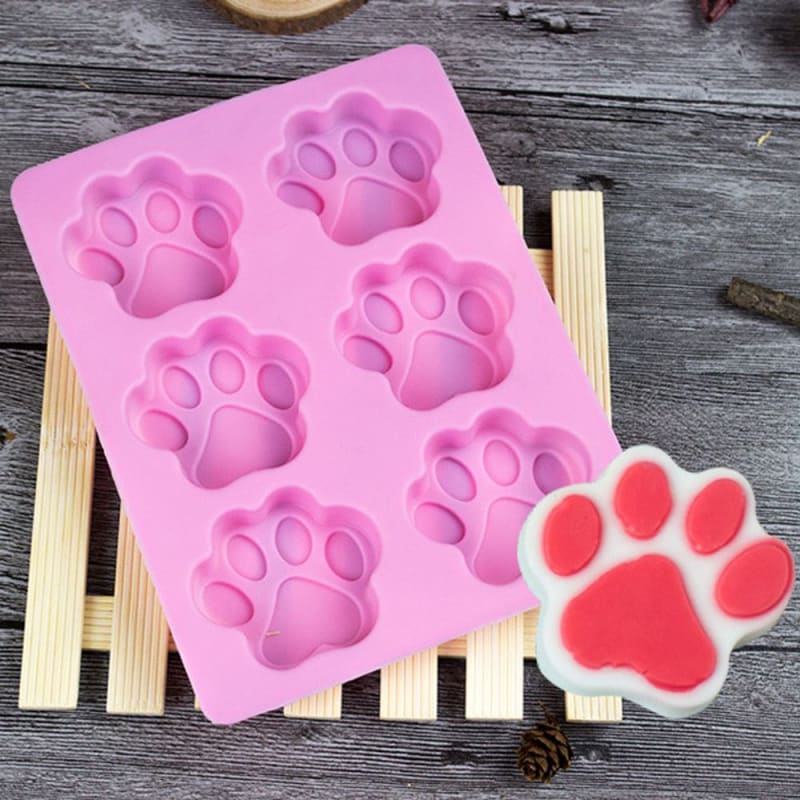 Plaque en silicone moules patte de chat | Orderkeen