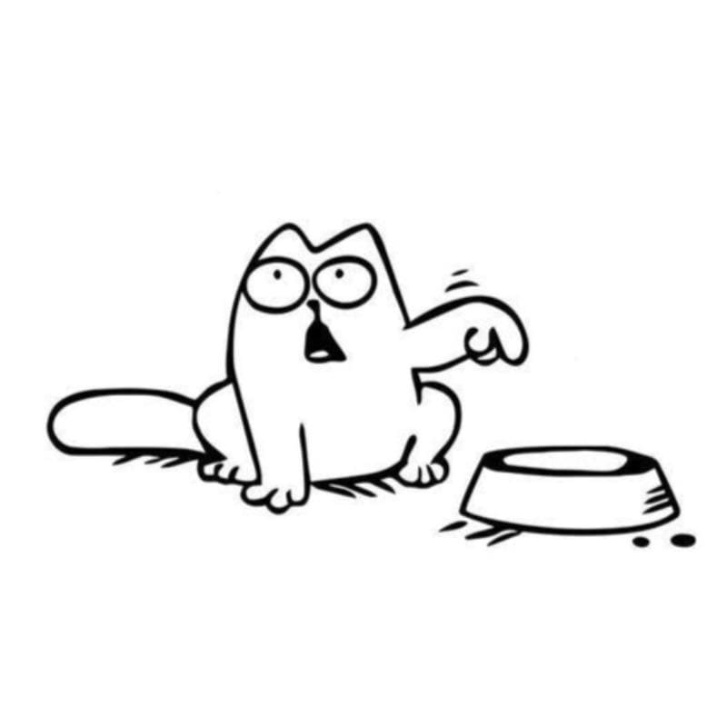 Stickers Chat Cartoon | Orderkeen